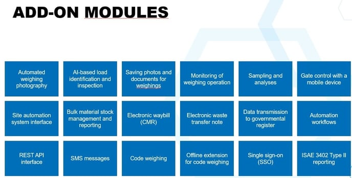 mScales add-on modules